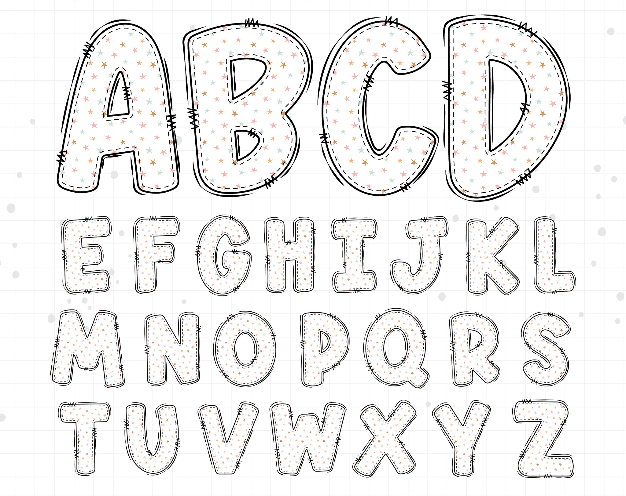 Smiley Face Alphabet PNG, Groovy Smiley PNG Sublimation, Smiley Face C ...